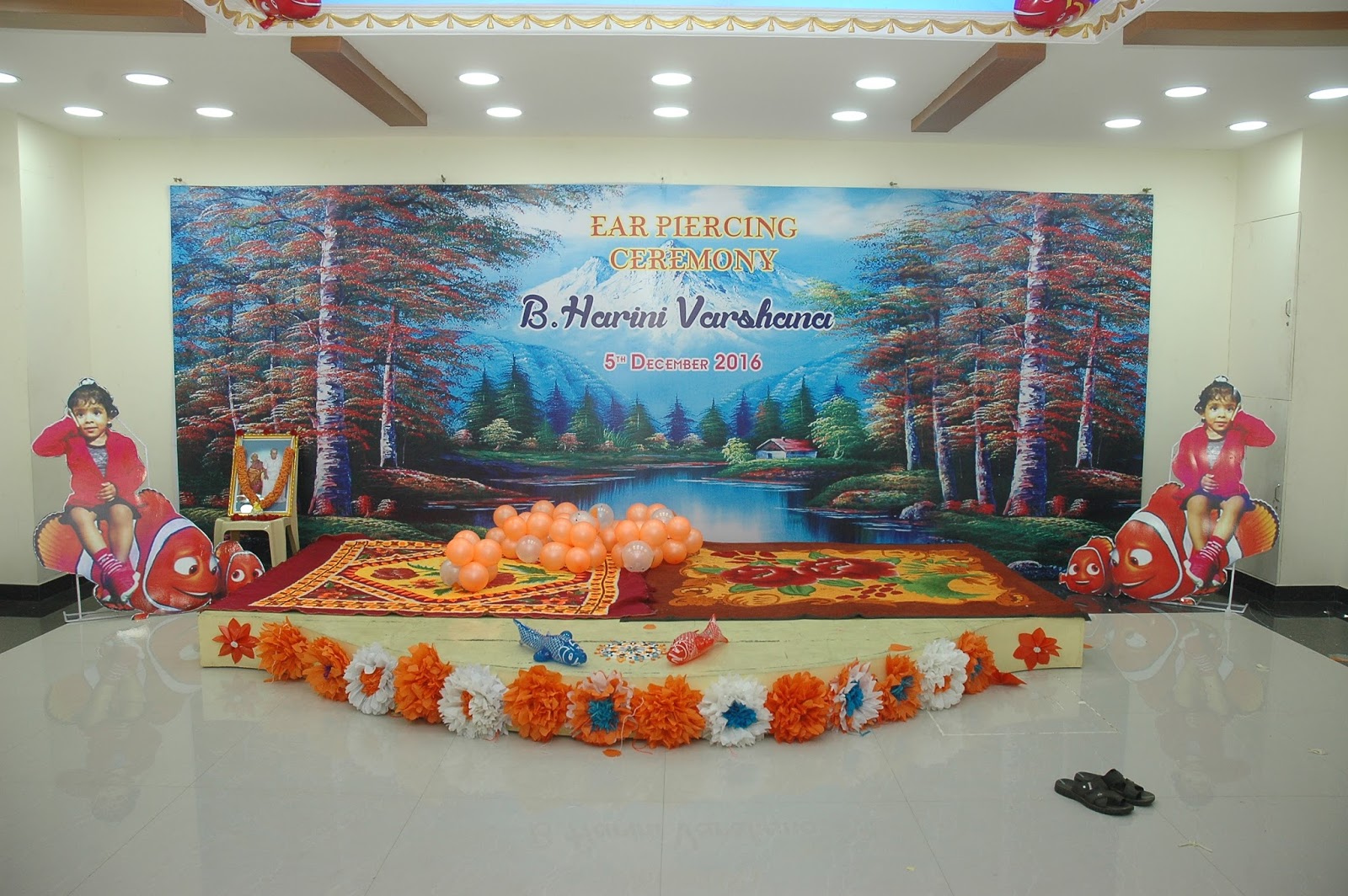 GET FROM MOM: Traditional ear piercing function with decoration twist