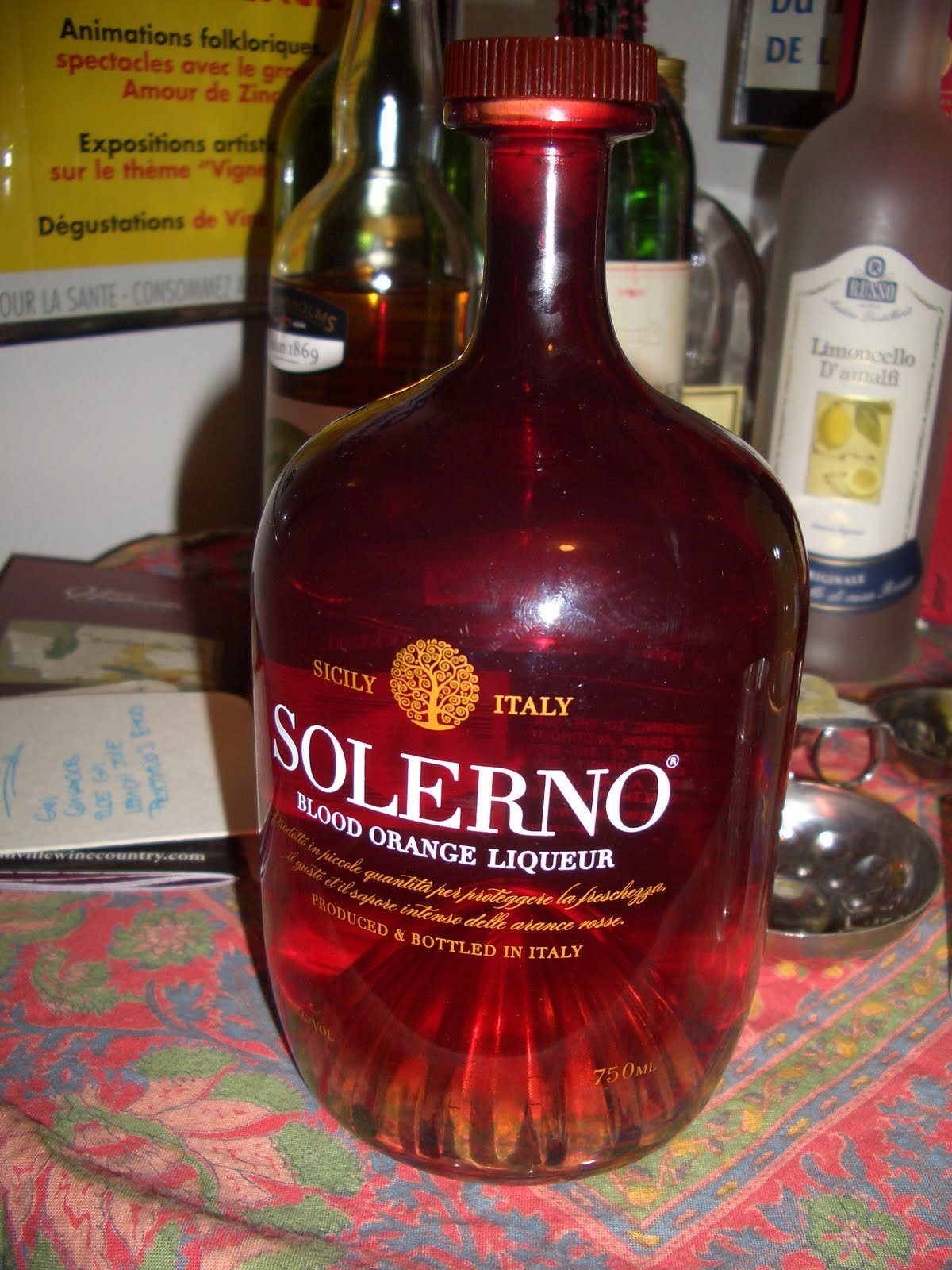 Liqueurs and Liquors in Washington: Solerno - intriguing Sicilian blood ...