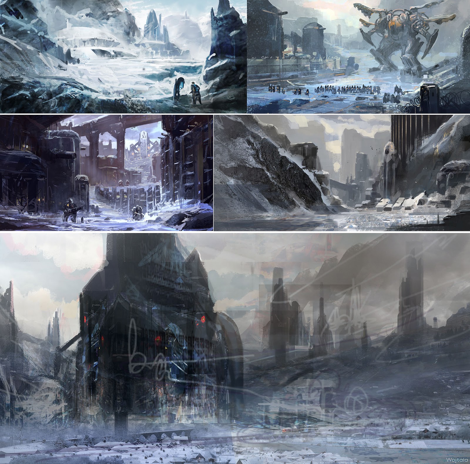 Maciej Wojtala | Concept Artist and Illustrator: Evil Fortress - Tutorial