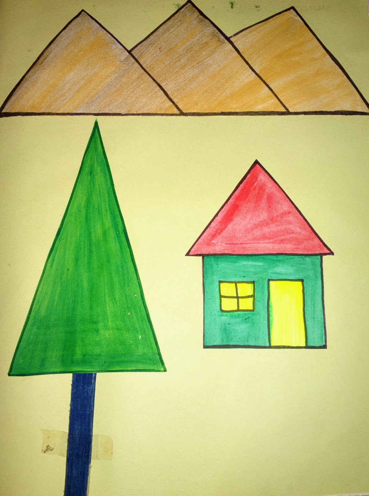 Lesson Plan for Shape Triangle - Preschool Education