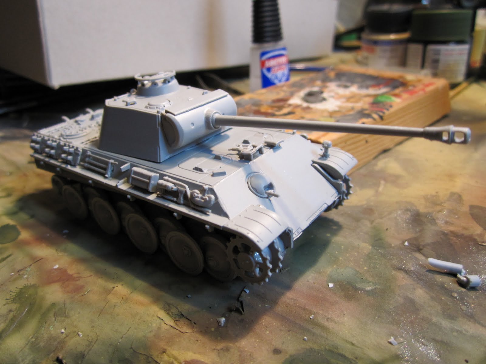 Panzer March!: Panther G Late - Dragon (7206)