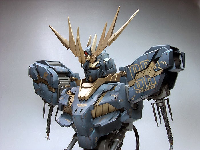 Custom Build: 1/48 Banshee Bust Display "Scratch build"