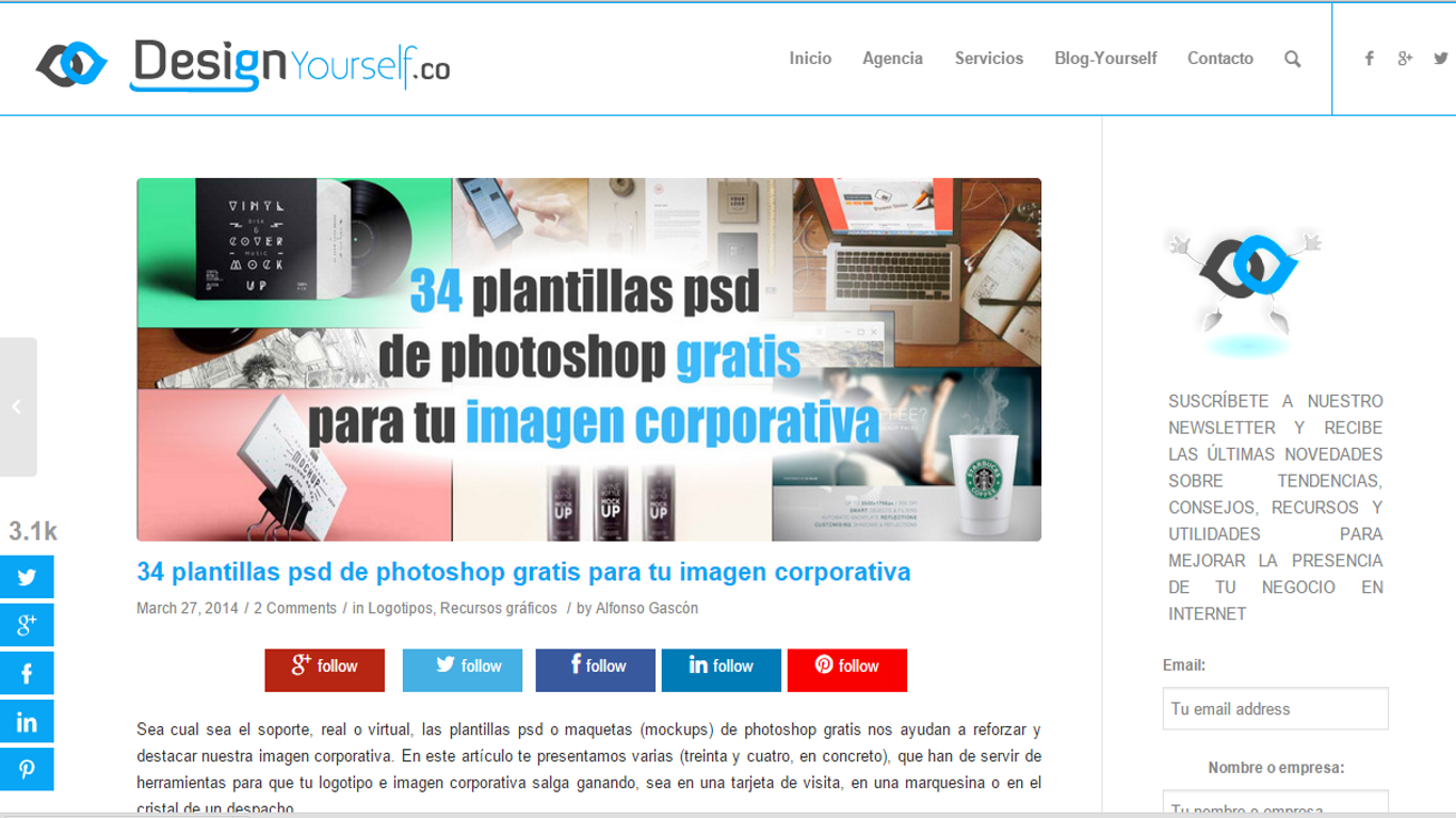 Plantillas PSD de PHOTOSHOP ~ tics