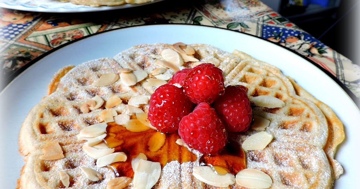 Toasted Almond Waffles | The English Kitchen