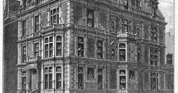 Daytonian in Manhattan: The Lost 1884 Ogden Goelet Mansion -- No. 608 ...