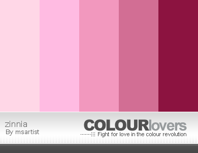 Welcome To Msartists Mixed Media Playground: Pink Color Inspiration ...