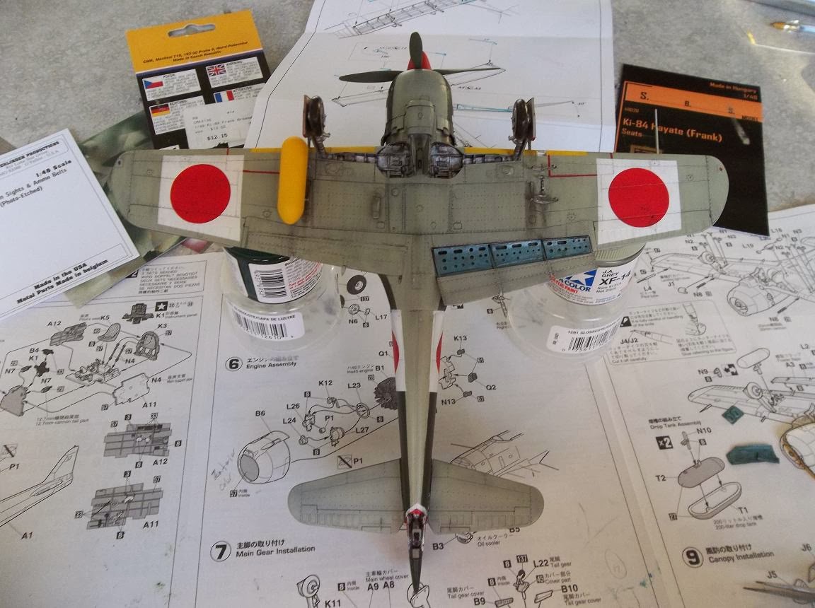 WildEagles: Nakajima Ki-84 "Hayate" by Cameron Lohmann