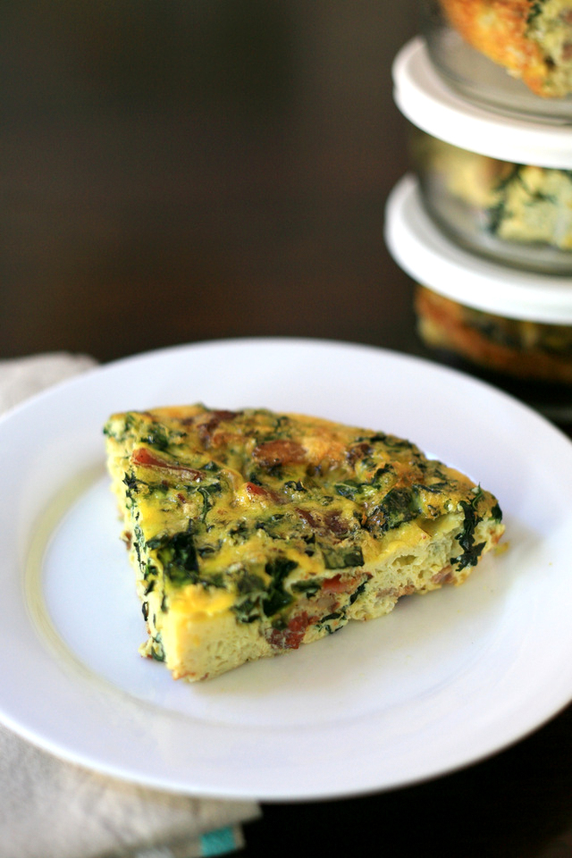 Weekday Breakfast Solution Crustless Quiche Recipe / Create / Enjoy