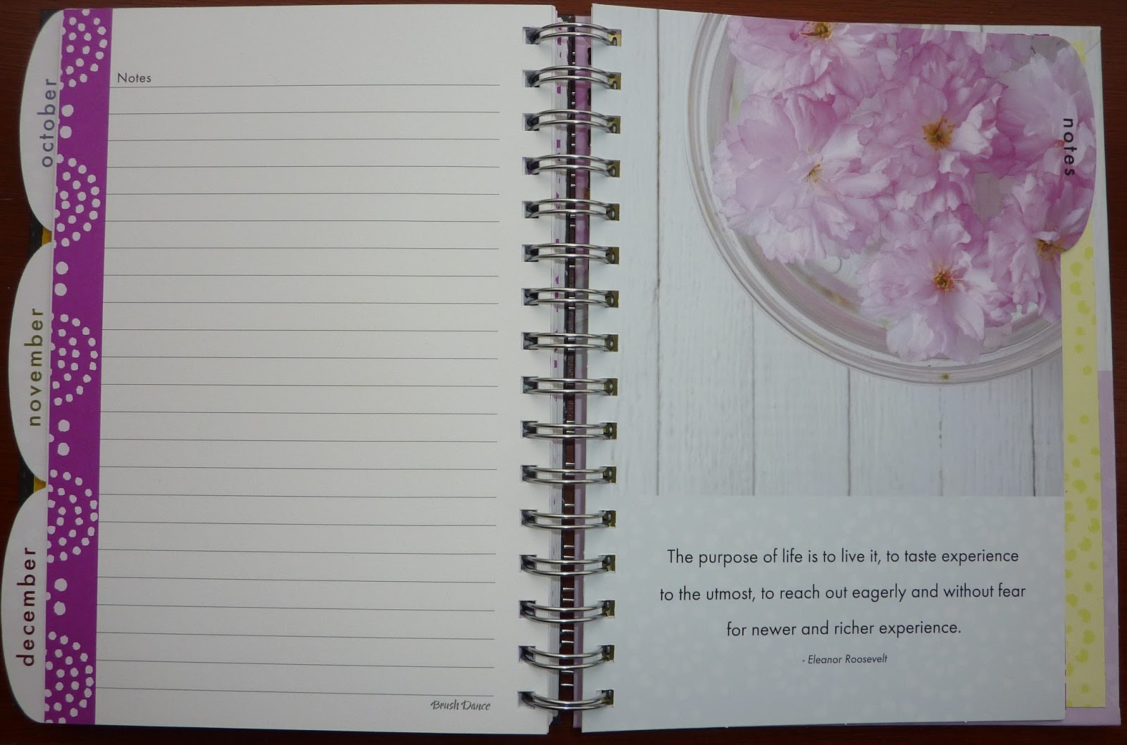 Plannerisms: Brush Dance 2016 Weekly Planners and Date Books