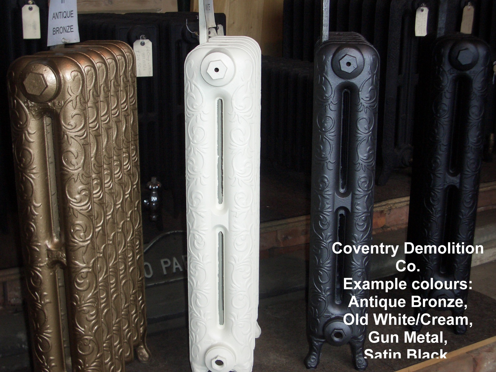 Coventry Demolition Company: Cast iron radiators – Painting options ...