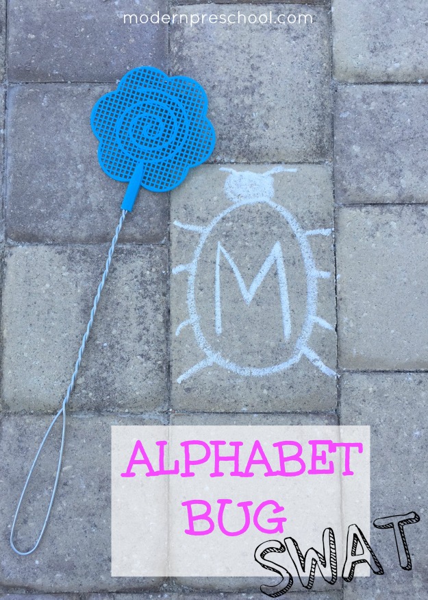 Alphabet Bug Game For Preschoolers