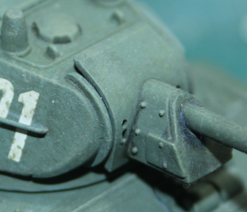 ultravanillasmurf: T34/76 Mantlet detail