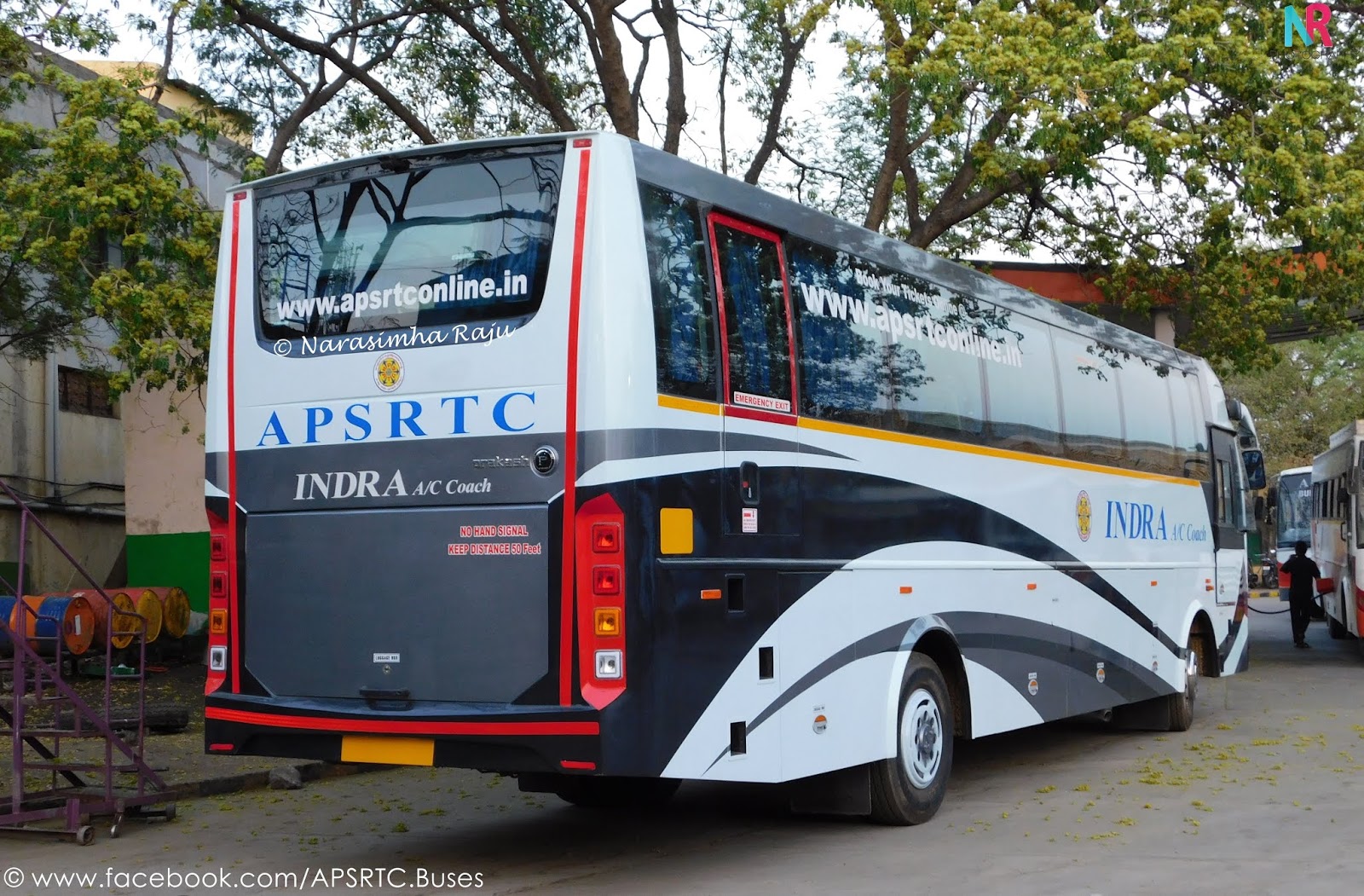 NARASIMHA BUS: APSRTC INDRA KURNOOL DEPOT BUSES