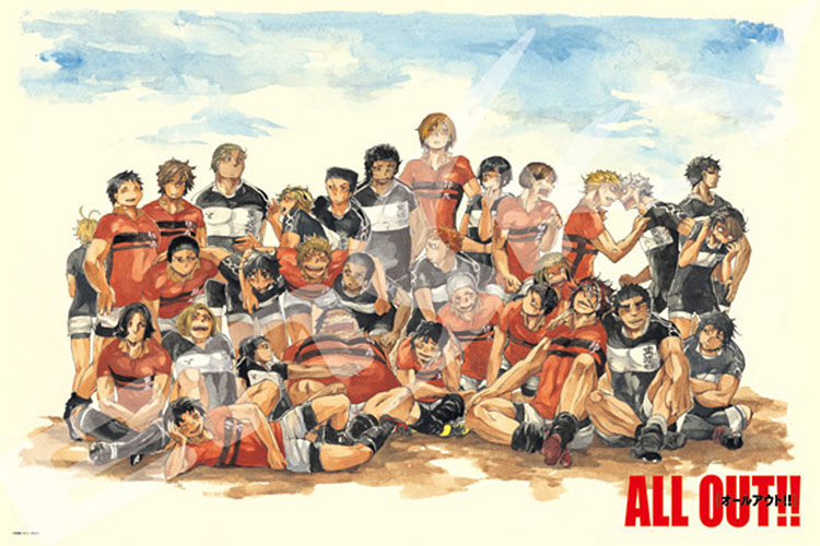 [ Sinopsis ] All Out!!, Anime Sports Terbaik Fall 2016