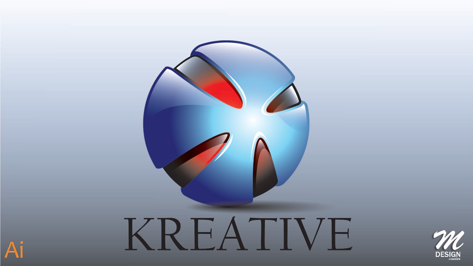 Logo Terbaru, Logo 3D - Desain Grafis Leles