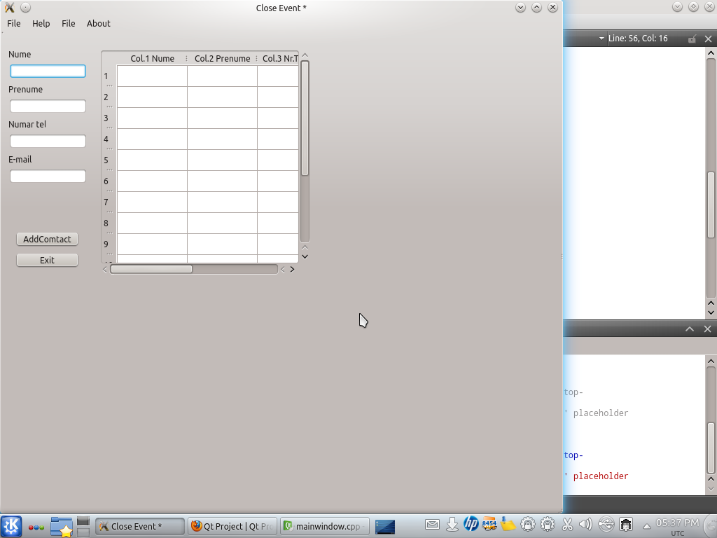 Programare C/C++: Developing Apps on Qt, Part 1