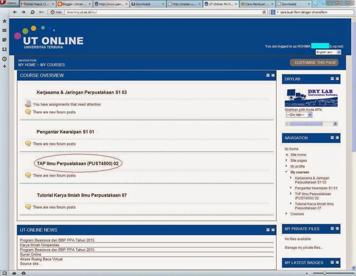 Tips & Triks: "Langkah Mengetahui Tutor & Kirim Pesan ke Tutor Tuton ...