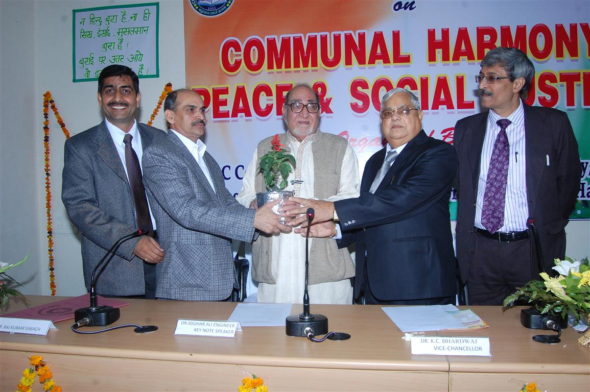 Sirsa News: UGC Seminar on Communal Harmony held at CDLU