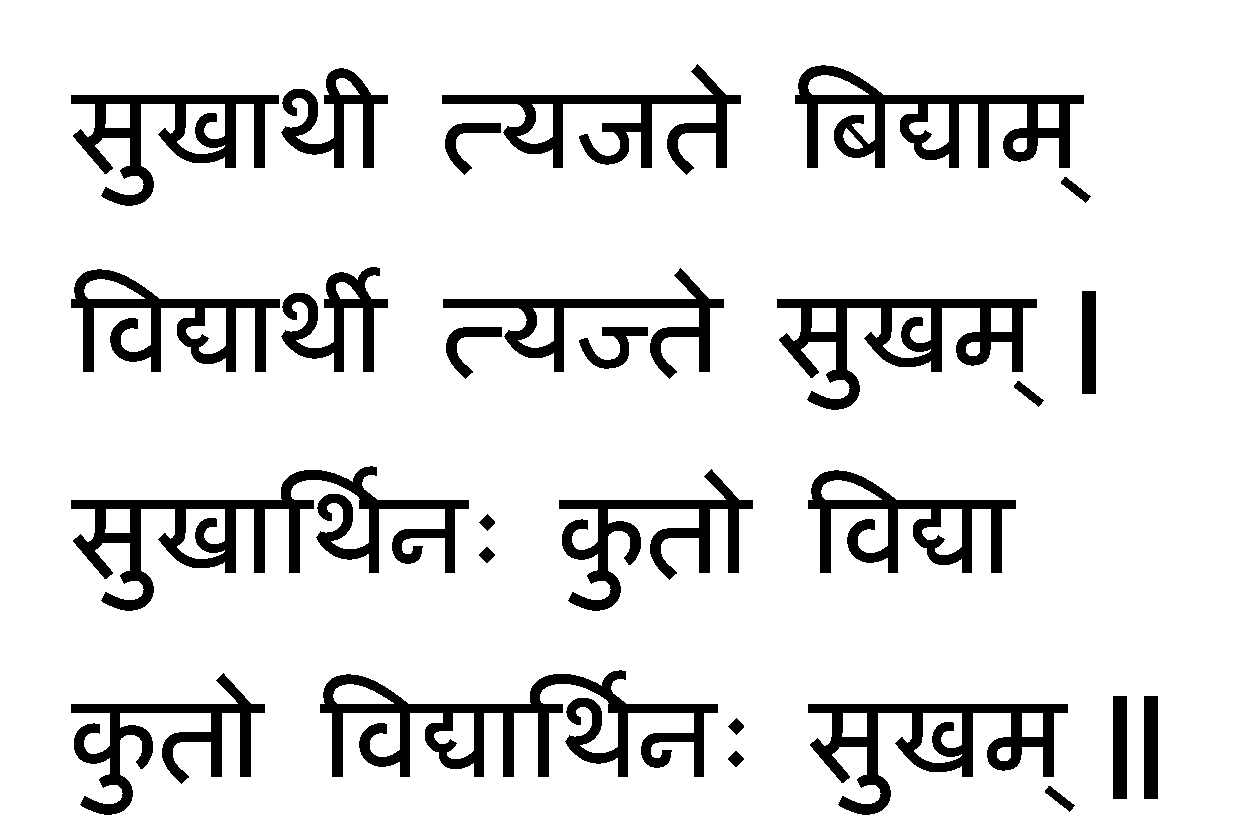 Sanskrit Subhashithas: September 2012