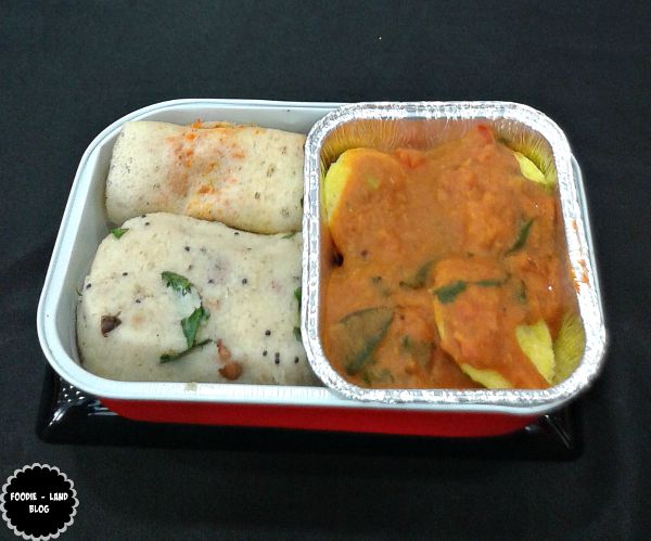 Air Asia India's NEW Inflight Menu - Foodie Land Blog | Indian food and ...