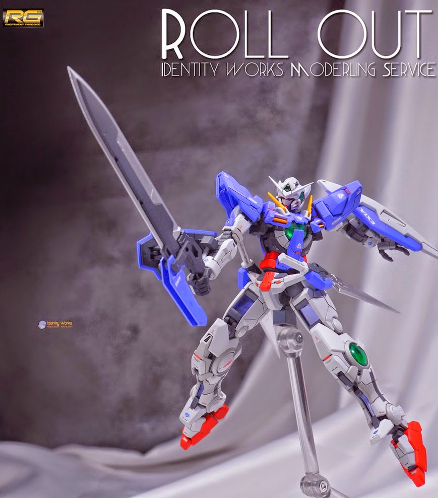 RG 1/144 Gundam Exia "Detailed" - Custom Build