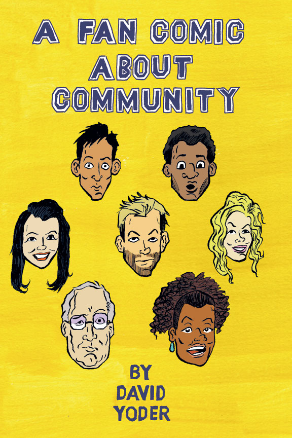 David Yoder's Awesome Art Blog: Community Fan Comic