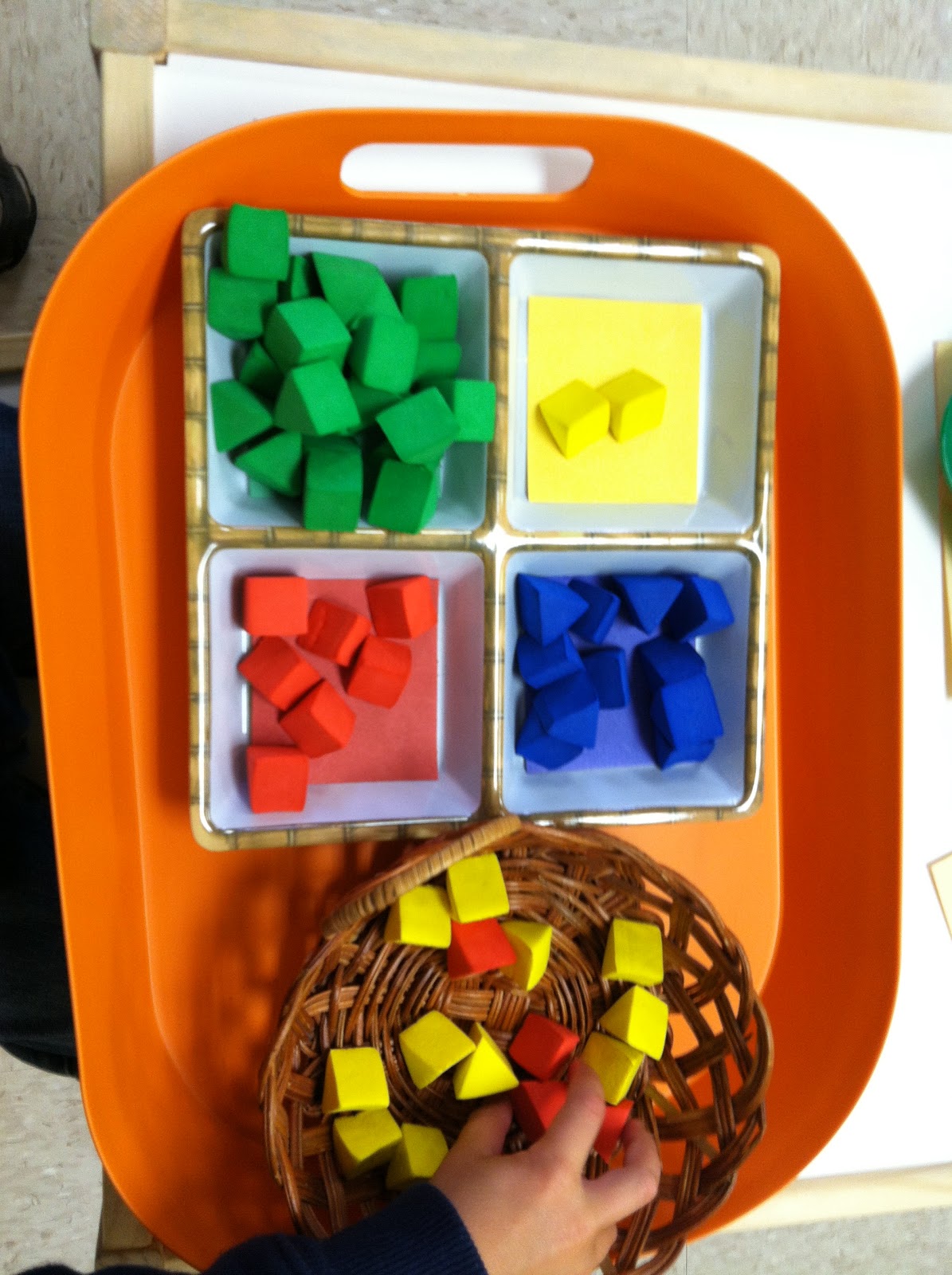Color Sorting Montessori at Taj Rolleston blog