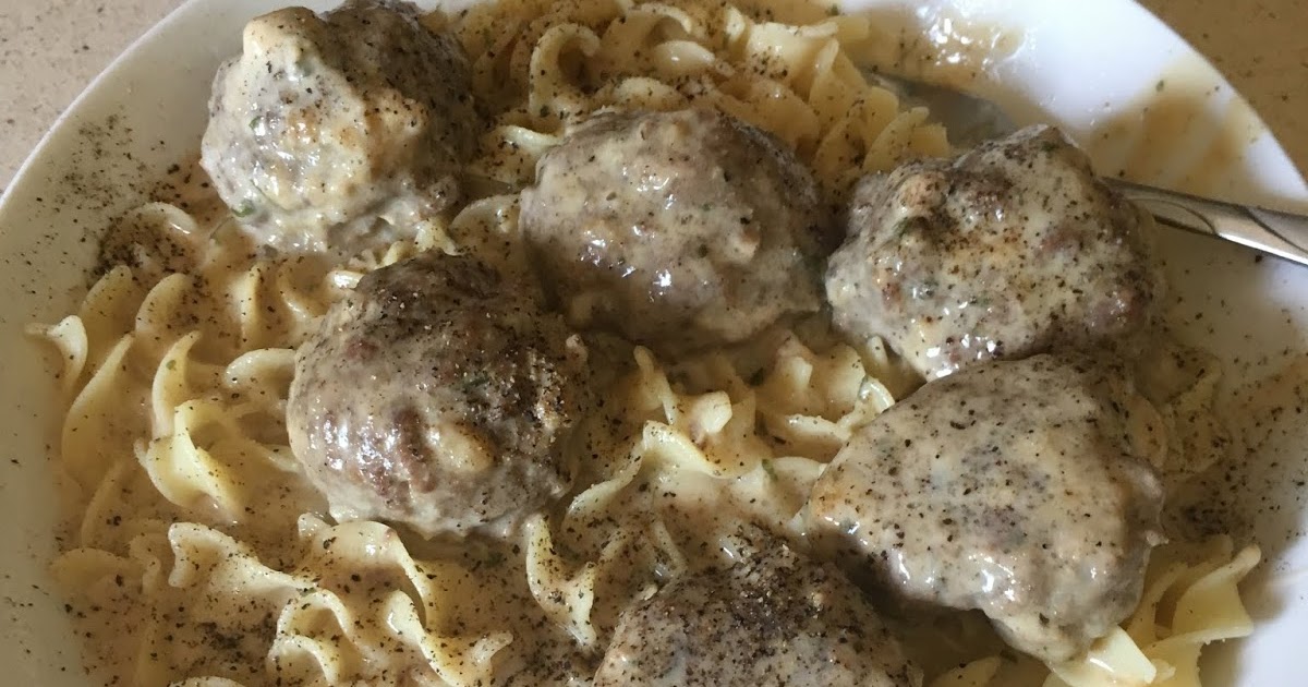BJ Brinker's Home Cooking: Swedish Meatballs