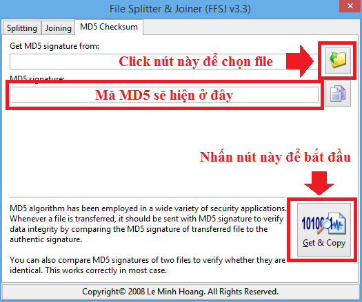 HOME: Mã MD5 là gì? Cách kiểm tra mã MD5 bằng phần mềm FFSJ
