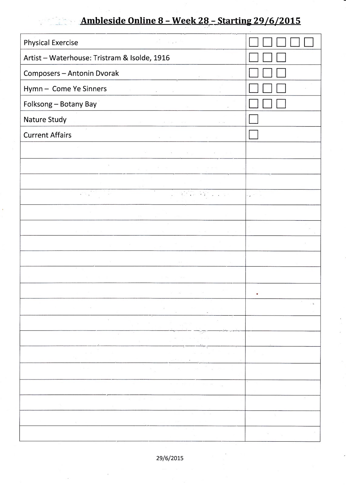 Journey and Destination: July 2015