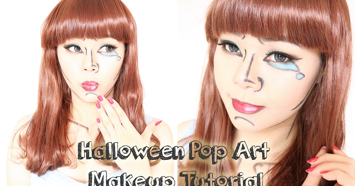 Halloween Makeup : Easy Pop Art | Video Tutorial | Jean Milka