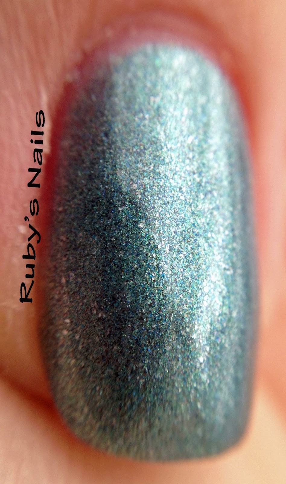 Ruby's Nails: Sassy Lacquer Blue Mist