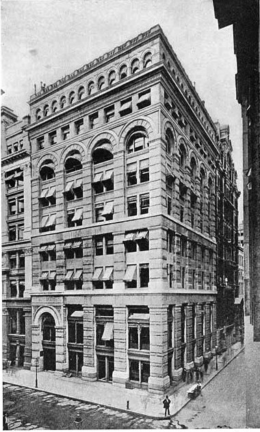 Daytonian in Manhattan: The Lost 1888 Bank of America Bldg -- No. 44 ...