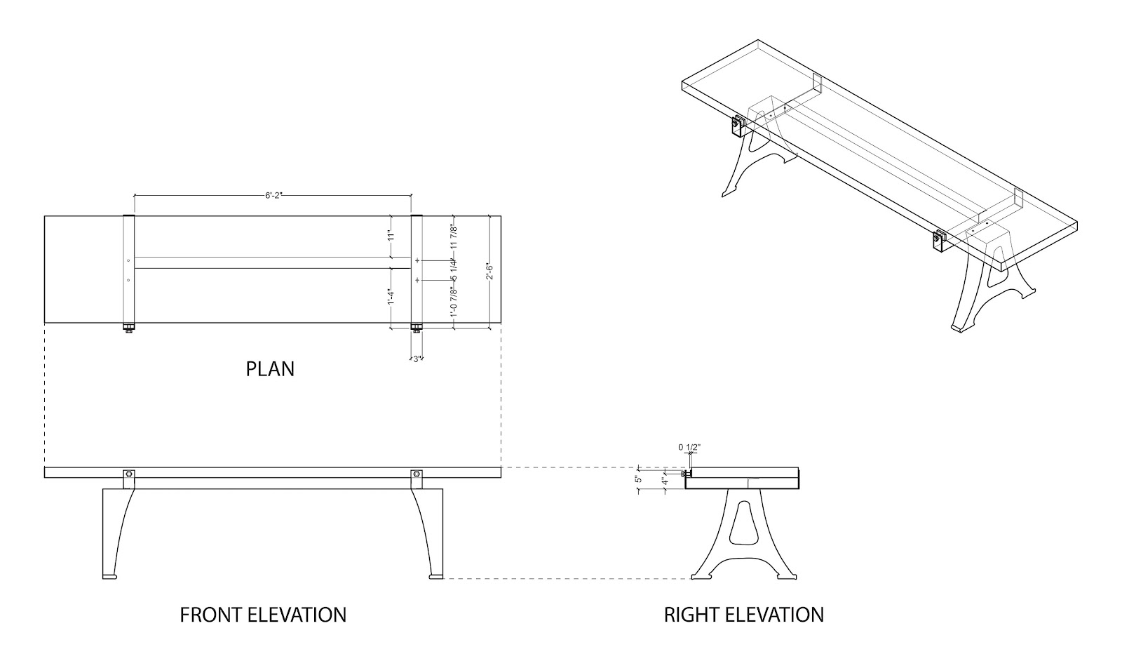 All the clever names were taken.: Mahogany Table