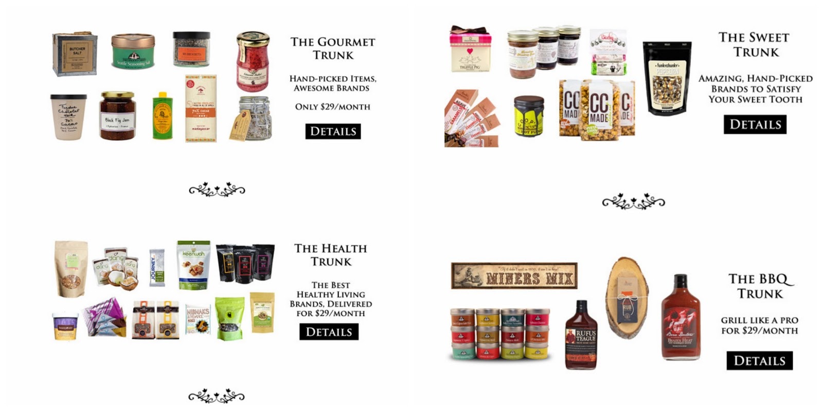 Tickled Pink in the Rain: Gourmet Taste Trunk July Review