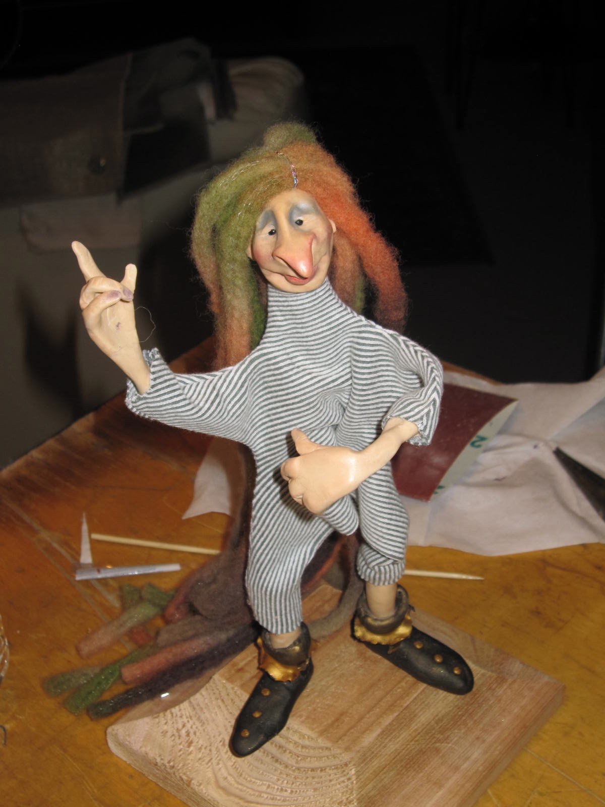 Zia Joey's Art Dolls: Kate Church Workshop