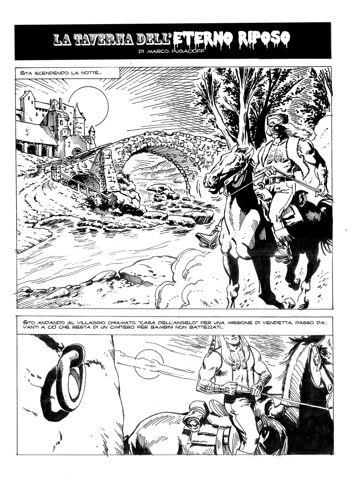 Marco Pugacioff : Blek Macigno La taverna dell’eterno riposo