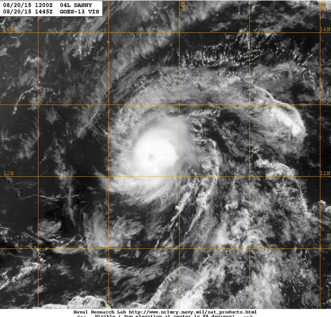 Hurricane Harbor: Hurricane Danny Heads Towards Islands & PR FL ...