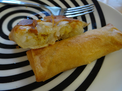 Trader Joe's 365: Mango and Sticky Rice Spring Rolls