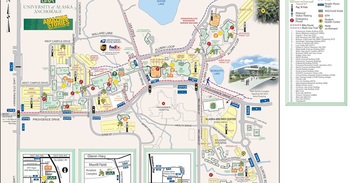 UAA New Construction Blog: Got parking? UAA campus parking survival guide