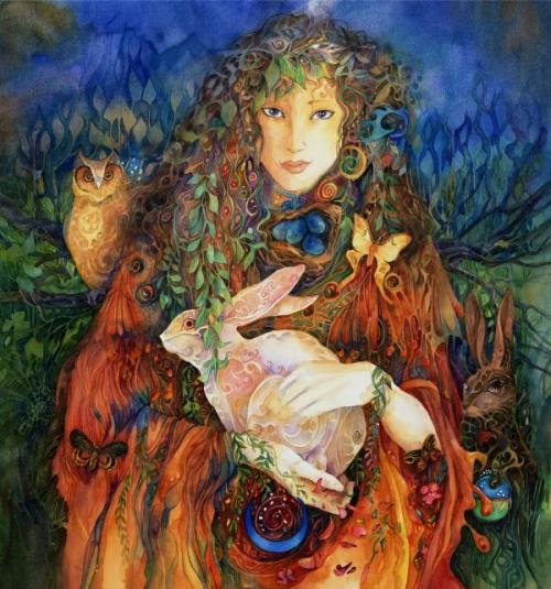 Arte E Natureza DEUSAS ANTIGAS Ostara arte-e-natureza-deusas-antigas-ostara