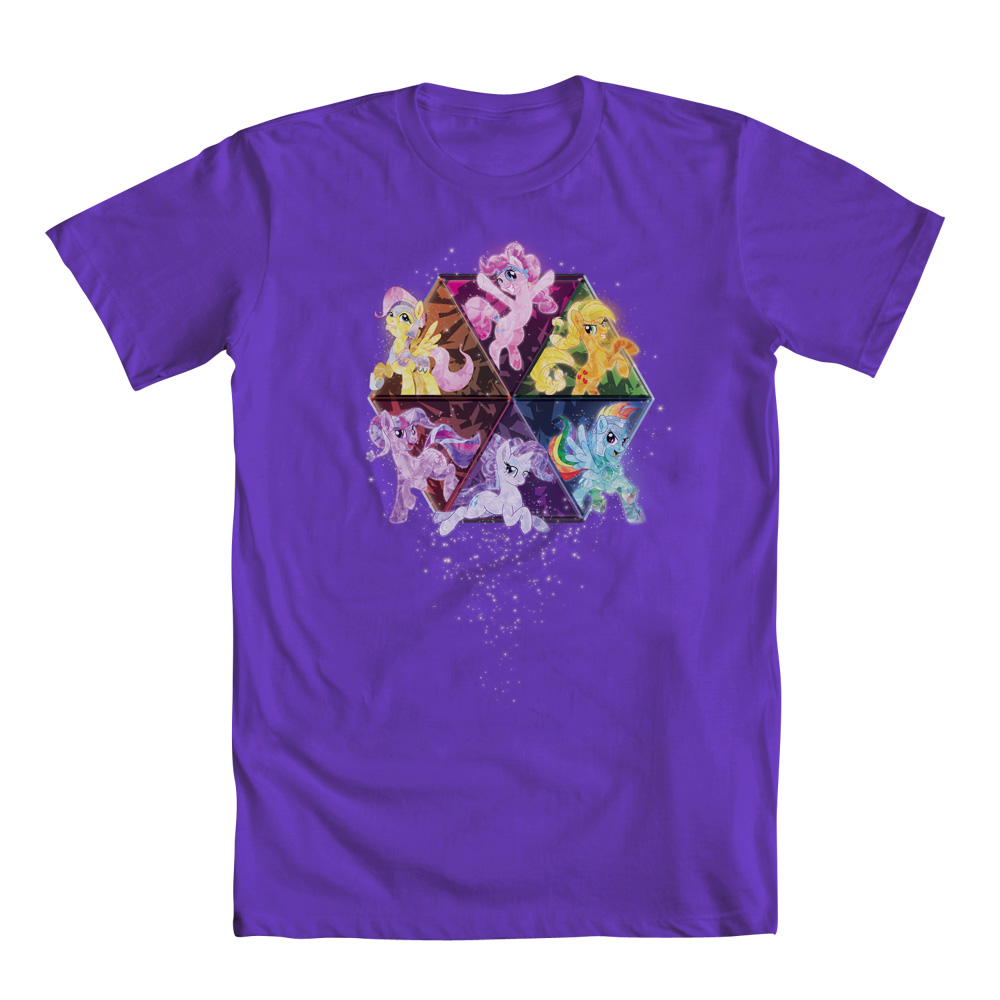 Equestria Daily - MLP Stuff!: Crystal Pony Shirts Invade Welovefine