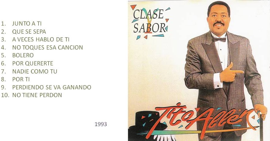 Salsa mayor: 3788 - Clase y sabor - Tito allen