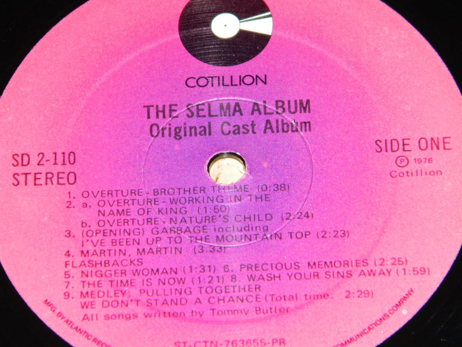 Solo Vinilos.: Original Cast Album - The Selma Album - 1976
