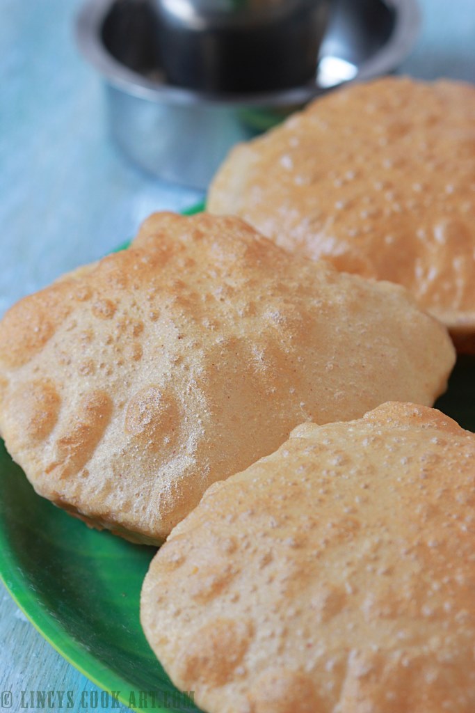 Poori | Puffy Poori ~ Lincy's Cook Art