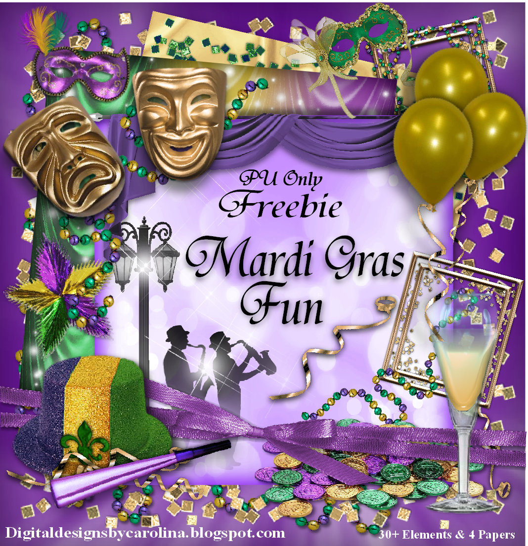 ,: Mardi Gras Fun Freebie
