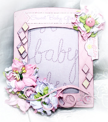 ShabbyChicAttic: Baby Girl Frame