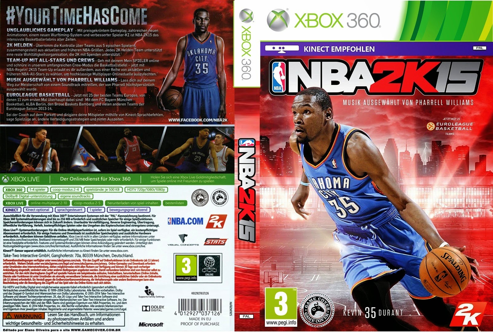 NBA 2K15 - Xbox 360 | Ultra Capas