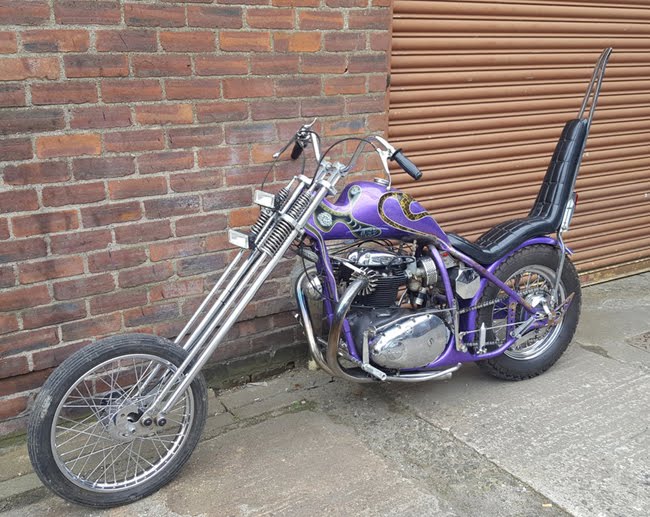 ZZ chop: survivor BSA chopper