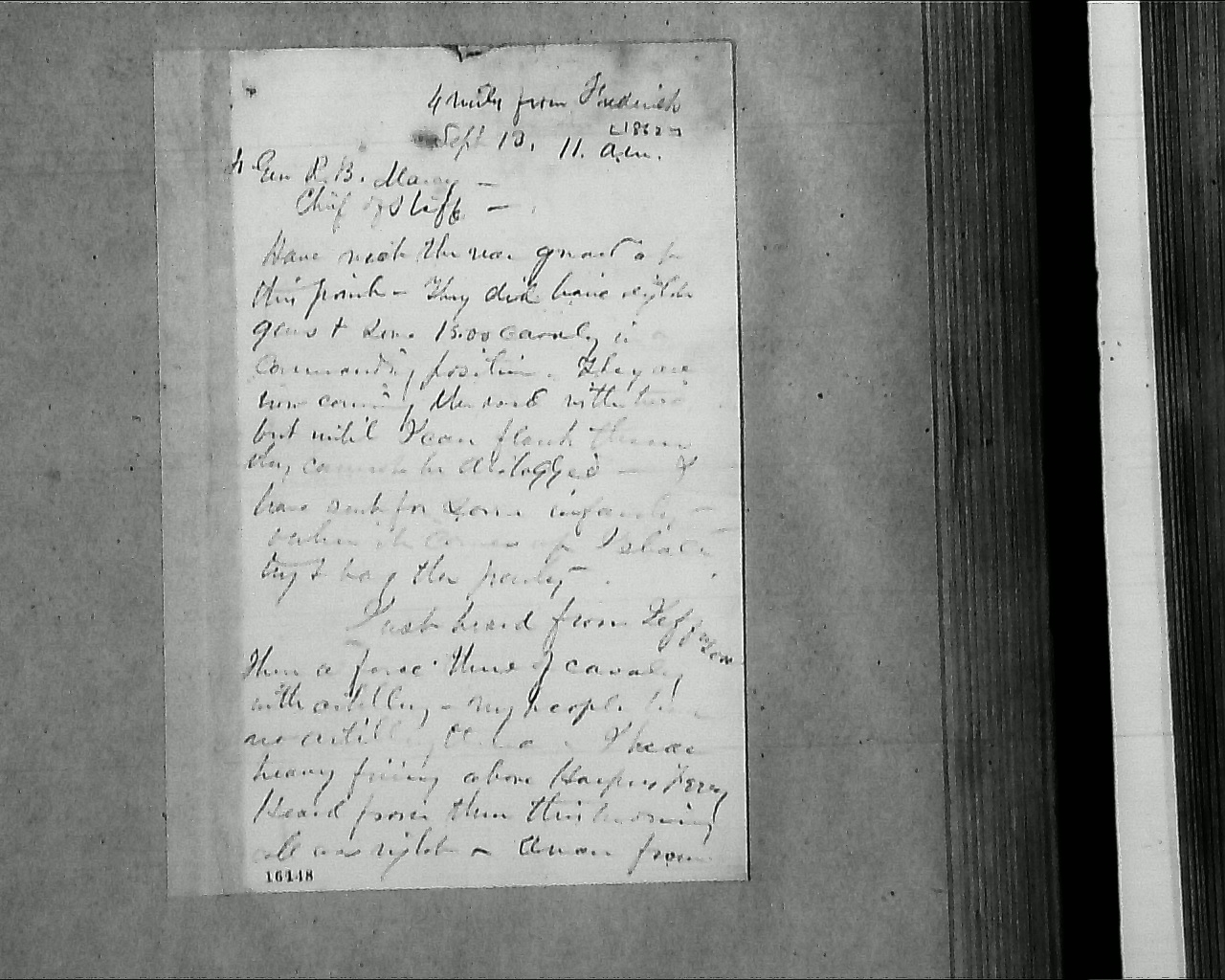 Primary Source Civil War documents